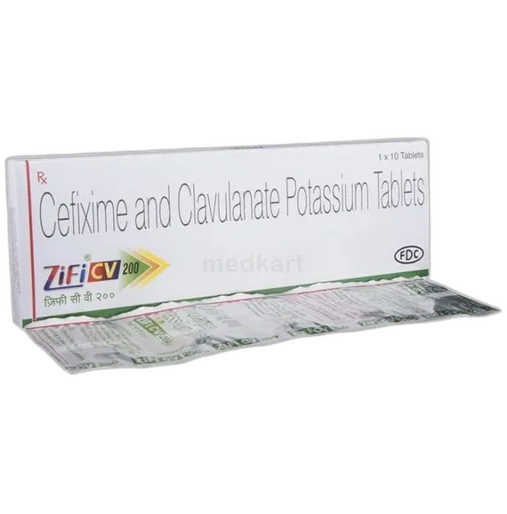 Buy Zifi Cv 200mg Tablet 10s Online at Best Price | Medkart