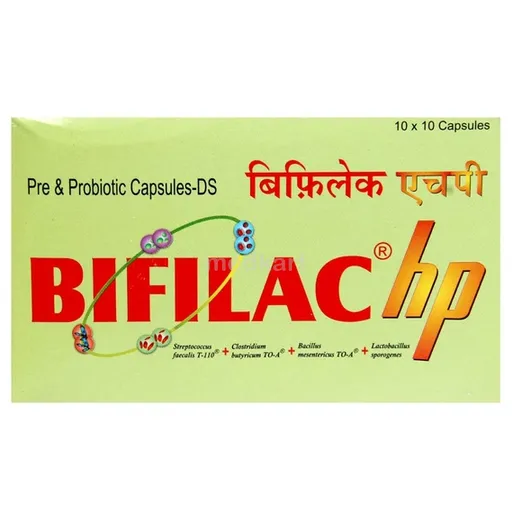 Buy Bifilac Hp Capsule Online at Best Price – Generic Alternative | Medkart