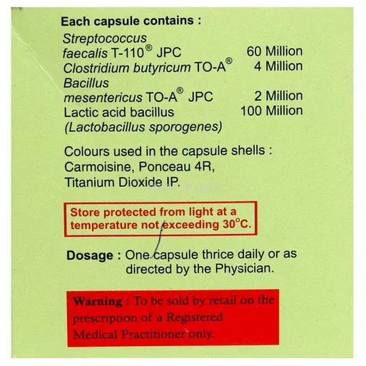 BIFILAC HP CAPSULE 10'S Price, Uses, Side Effects & Substitutes | Medkart