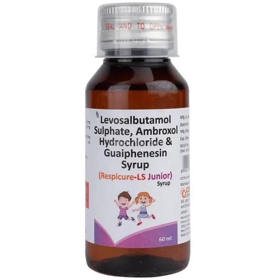 Buy Respicure Ls Junior Syrup 60 Ml Online at Best Price | M