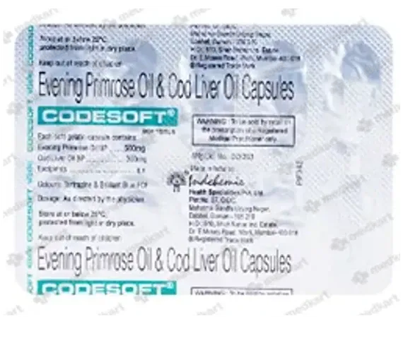 Buy Codesoft Capsule 10S Online at Best Price | Medkart
