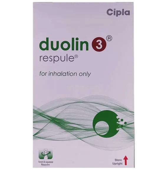 DUOLIN 3ML RESPULES 5'S Price, Uses, Side Effects & Substitutes | Medkart