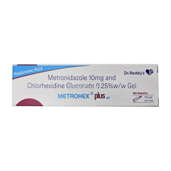 Buy Metrohex Plus Gel 20 Gm Online at Best Price | Medkart
