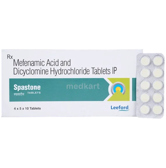 MEFTAL SPAS TABLET 10'S Price, Uses, Side Effects & Substitutes | Medkart