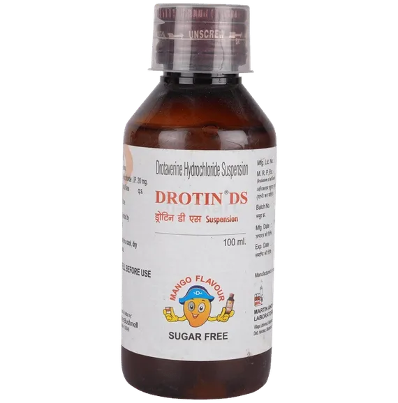 Buy Drotin Ds Syrup 100 Ml Online at Best Price | Medkart