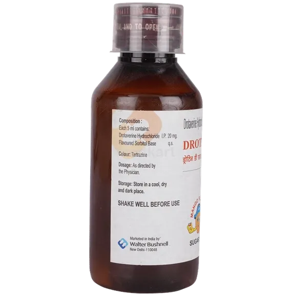 Buy Drotin Ds Syrup 100 Ml Online at Best Price | Medkart