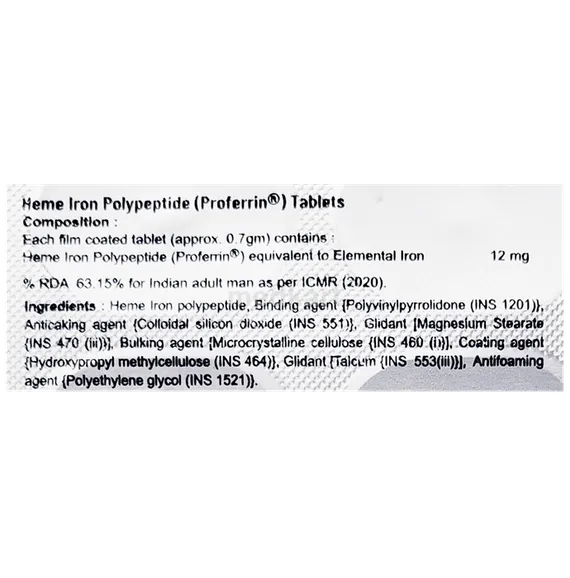 Buy Fe Daily Tablet 10s Online at Best Price | Medkart