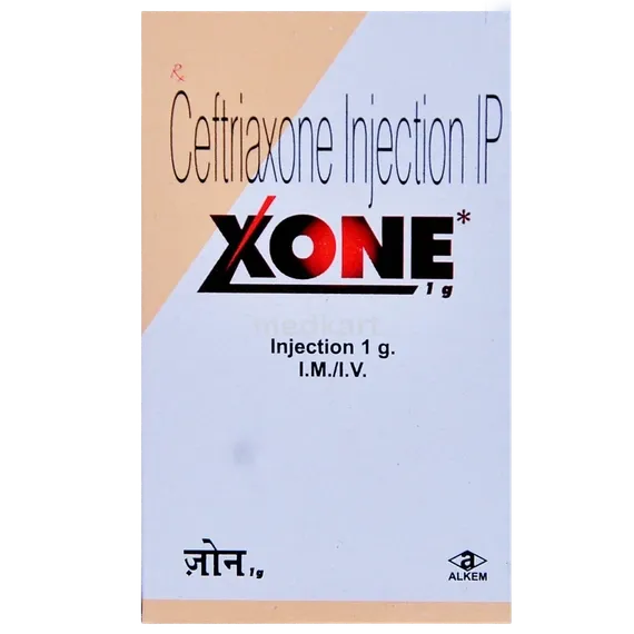 Buy Xone Inj 1 Gm Online at Best Price | Medkart