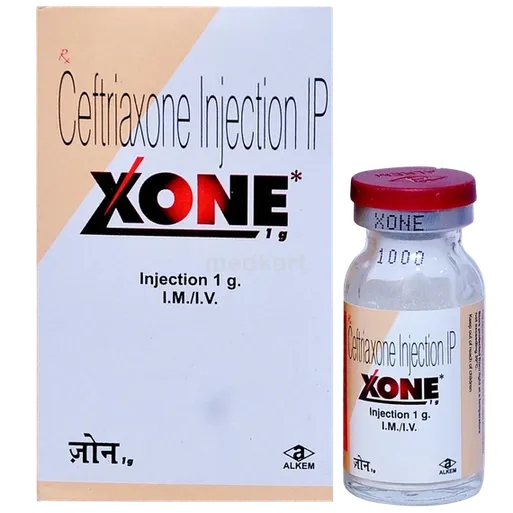 Buy Xone Inj 1 Gm Online at Best Price | Medkart