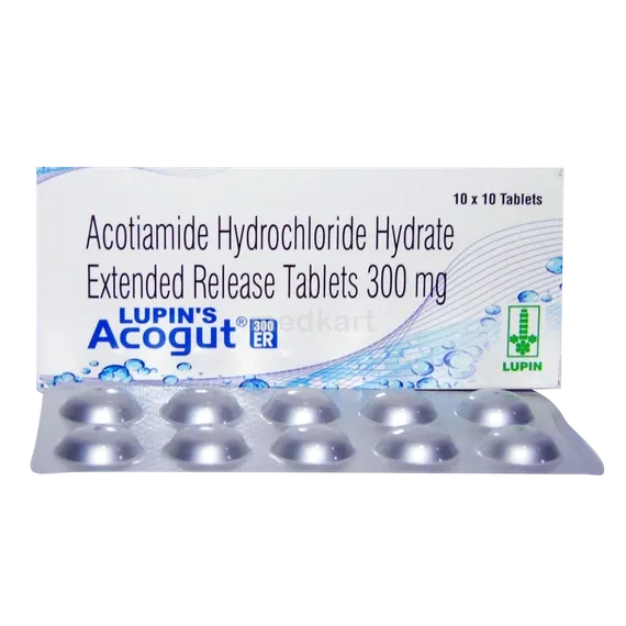 Buy Acogut 300 Er Tablet 10s Online at Best Price | Medkart