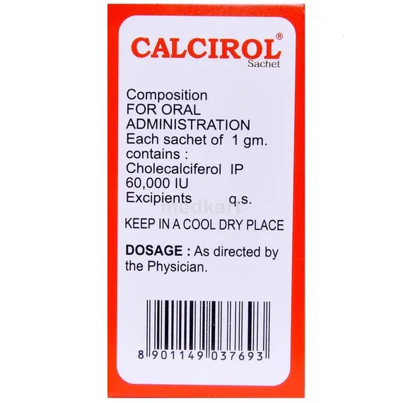 Buy Calcirol Granules Sachet 1 Gm at Best Price | Medkart