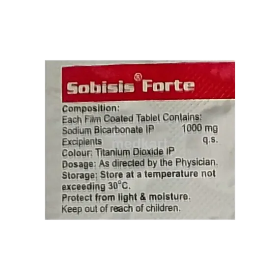 SOBISIS FORTE TABLET 15'S Price, Uses, Side Effects & Substitutes | Medkart