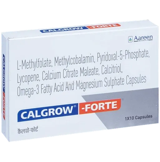 Buy Calgrow Forte Capsule 10s Online at Best Price | Medkart