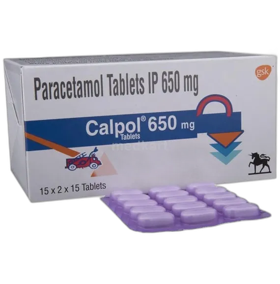 Buy Calpol 650mg Plus Tablet 15s at Best Price | Medkart