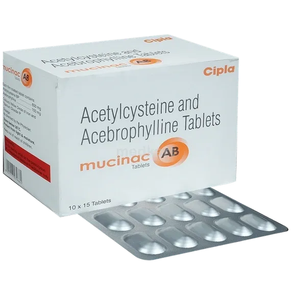 Buy Mucinac Ab Tablet 15s Online at Best Price | Medkart