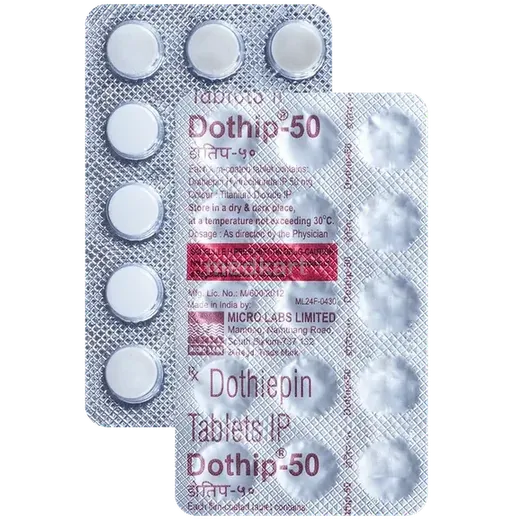 Buy DOTHIP 50MG TABLET 15’S at Best Price | Medkart