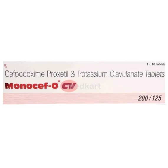 Monocef O CV Tablet Uses, Benefits, Side Effects, Dosage | Medkart