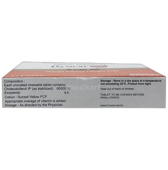 Buy D3 Must 60k Tablet Online at Best Price – Generic Alternative | Medkart
