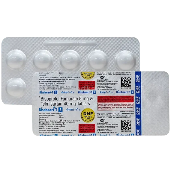Buy Concor T 5 40mg Tablet 10s at Best Price | Medkart