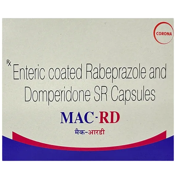 MAC RD CAPSULE 15'S Price, Uses, Side Effects & Substitutes | Medkart