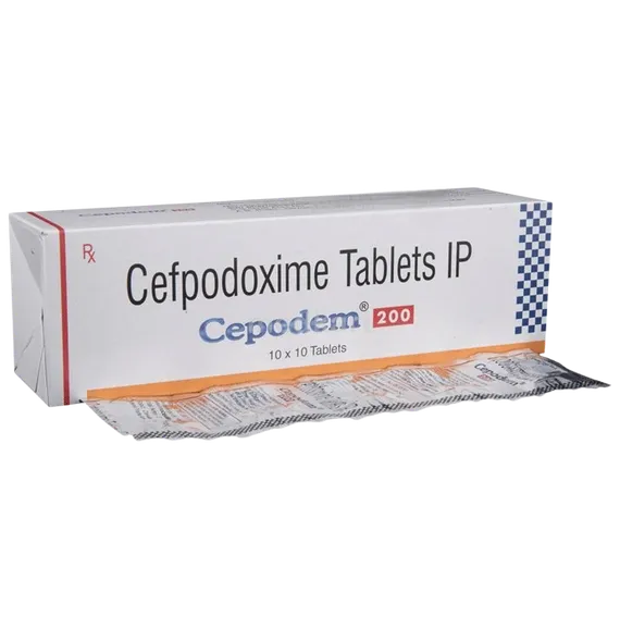 Cepodem 200 mg Tablet Uses, Adult Dosage, Benefits | Medkart