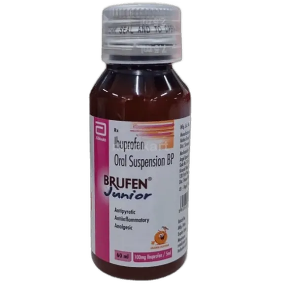 BRUFEN JUNIOR SYRUP 60 ML Price, Uses, Side Effects & Substitutes | Medkart