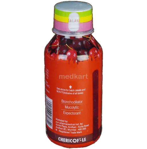 Chericof Ls Cough Syrup 100 Ml – Price & Generic | Medkart