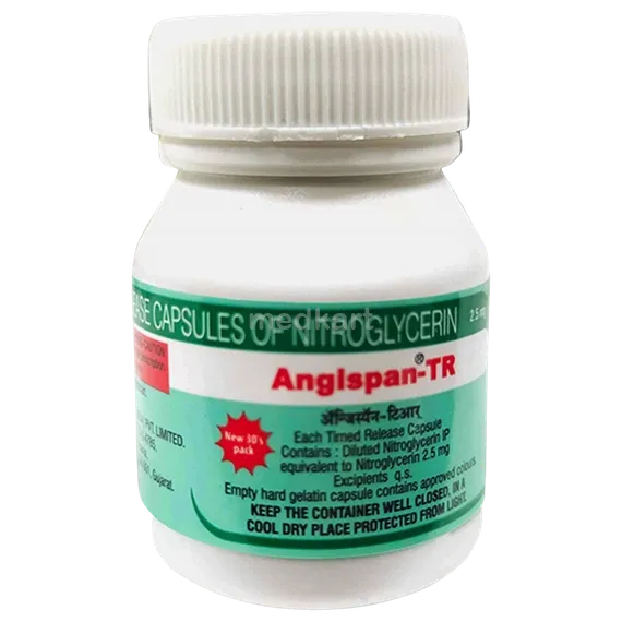 Angispan Tr 2.5mg Capsule 30s – Price & Generic | Medkart