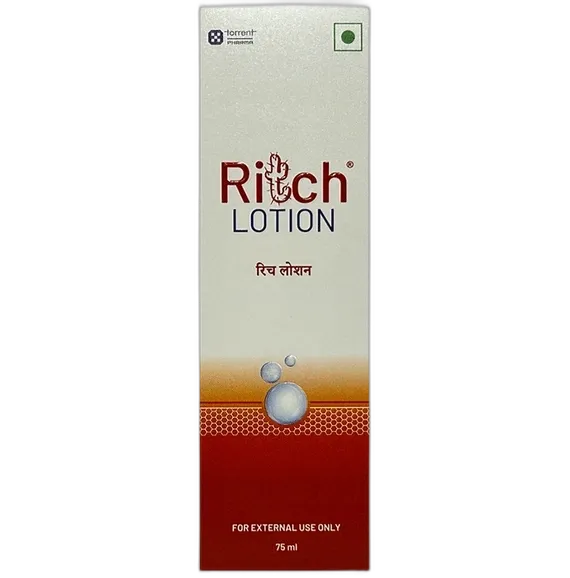RITCH LOTION 75 ML Price, Uses, Side Effects & Substitutes | Medkart