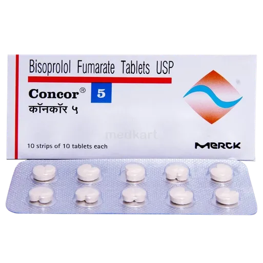 Buy Concor 5mg Tablet 10s Online at Best Price | Medkart