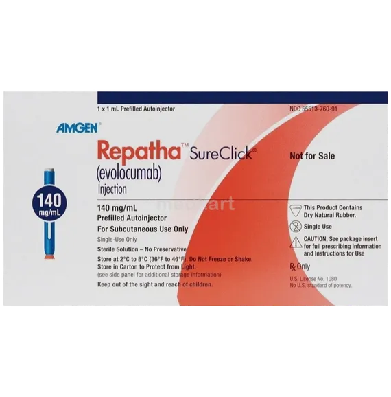 REPATHA SURECLICK 140MG/ML INJECTION Price, Uses, Side Effects ...