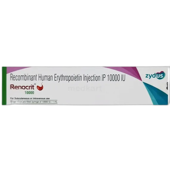 Buy Renocrit 10000 Injection Online at Best Price | Medkart