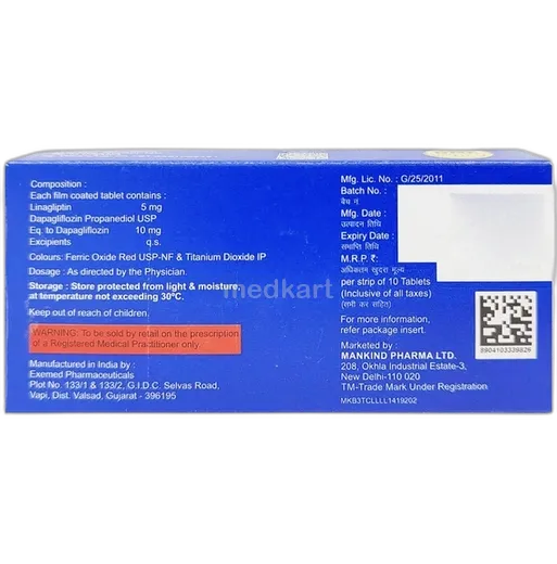 Buy Juslina D 5 10 Tablet Online at Best Price | Medkart