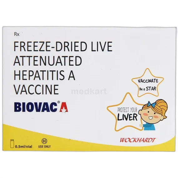 Buy Biovac A Vaccine 0.5 ml Online at Best Price | Medkart