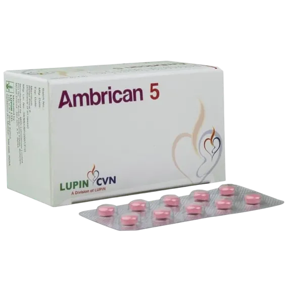 AMBRICAN 5 TABLET 10'S Price, Uses, Side Effects & Substitutes | Medkart