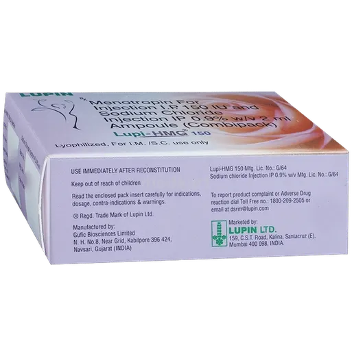 LUPI HMG 150 VIAL INJECTION Price, Uses, Side Effects & Substitutes ...