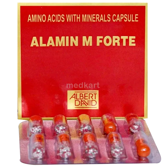 Buy Alamin M Forte Capsule 10S Online at Best Price | Medkar