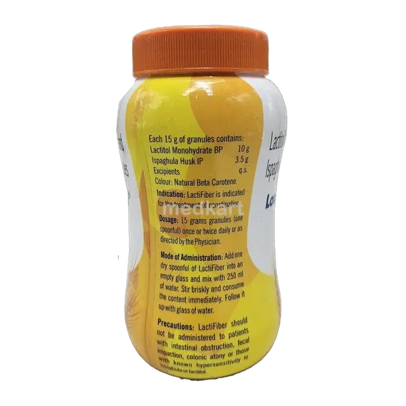 LACTIFIBER GRANULES 210 GM Price, Uses, Side Effects & Substitutes ...