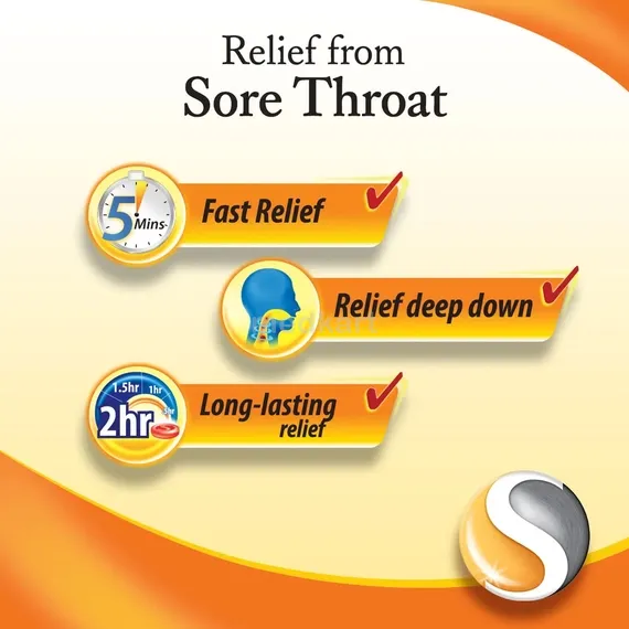 Buy Strepsils Orange Lozenges Tablet Online at Best Price – Generic ...