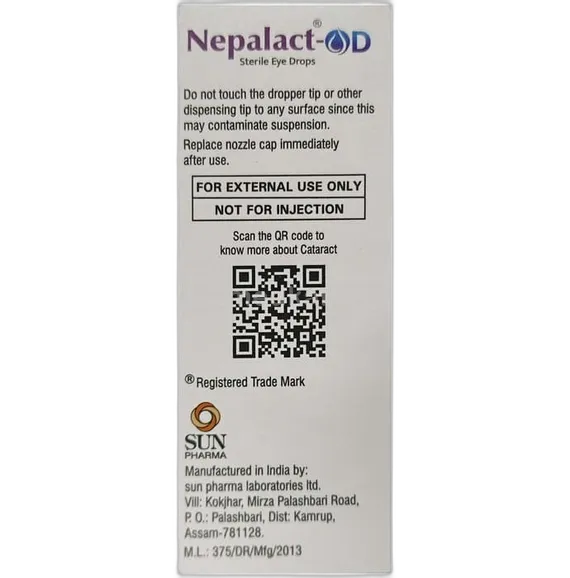 Buy Nepalact OD Eye Drops Online at Best Price | Medkart