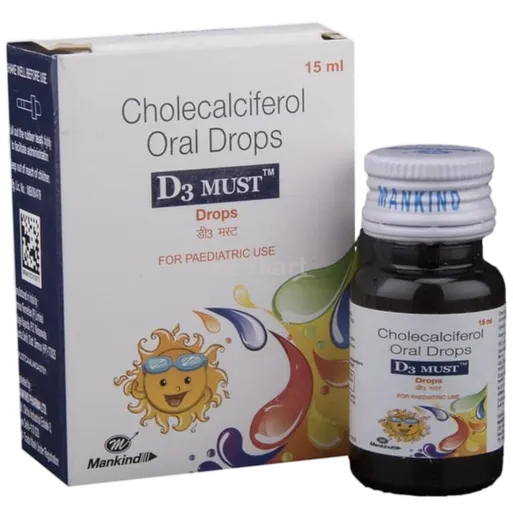 Buy D3 Must Drops 15ml Online at Best Price | Medkart