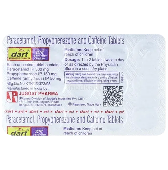 Buy Dart Tablet Online at Best Price – Generic Alternative | Medkart