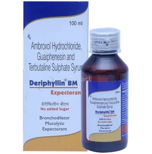 DERIPHYLLIN BM EXPECTORANT SYRUP 120 ML Price, Uses, Side Effects ...