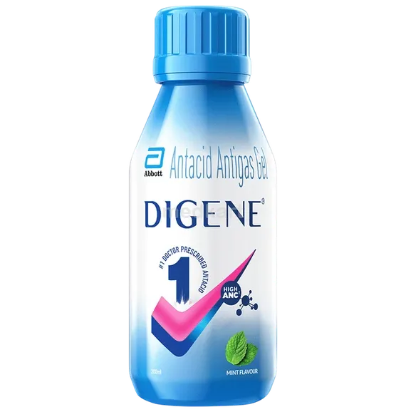 Buy Digene Gel Mint Syp 200ml Online at Best Price | Medkart
