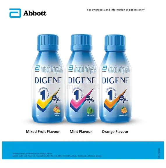 Buy Digene Gel Mint Syp 200ml Online at Best Price | Medkart