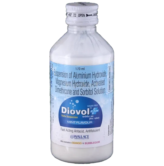 Buy Diovol Forte La Syp 170Ml Online at Best Price | Medkart
