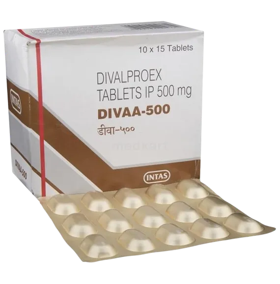 Buy Divaa 500mg Tablet 15s Online at Best Price | Medkart