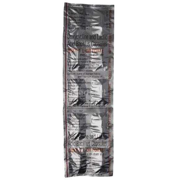 Buy Doxy 1 Ldr Forte Capsule Online at Best Price – Generic Alternative ...