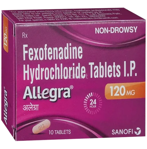 Allegra 120 mg Tablet Uses, Benefits, Side Effects, Dosage | Medkart