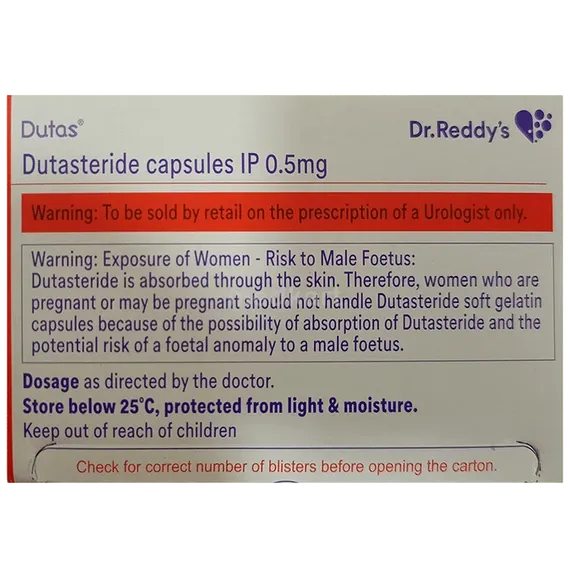 Buy Dutas Capsule 30s Online at Best Price | Medkart
